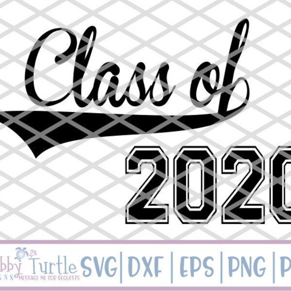 Class of 2020 Svg - Etsy