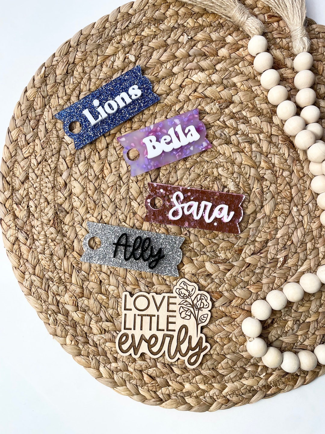 Custom Acrylic 30oz Stanley Name Topper - Etsy