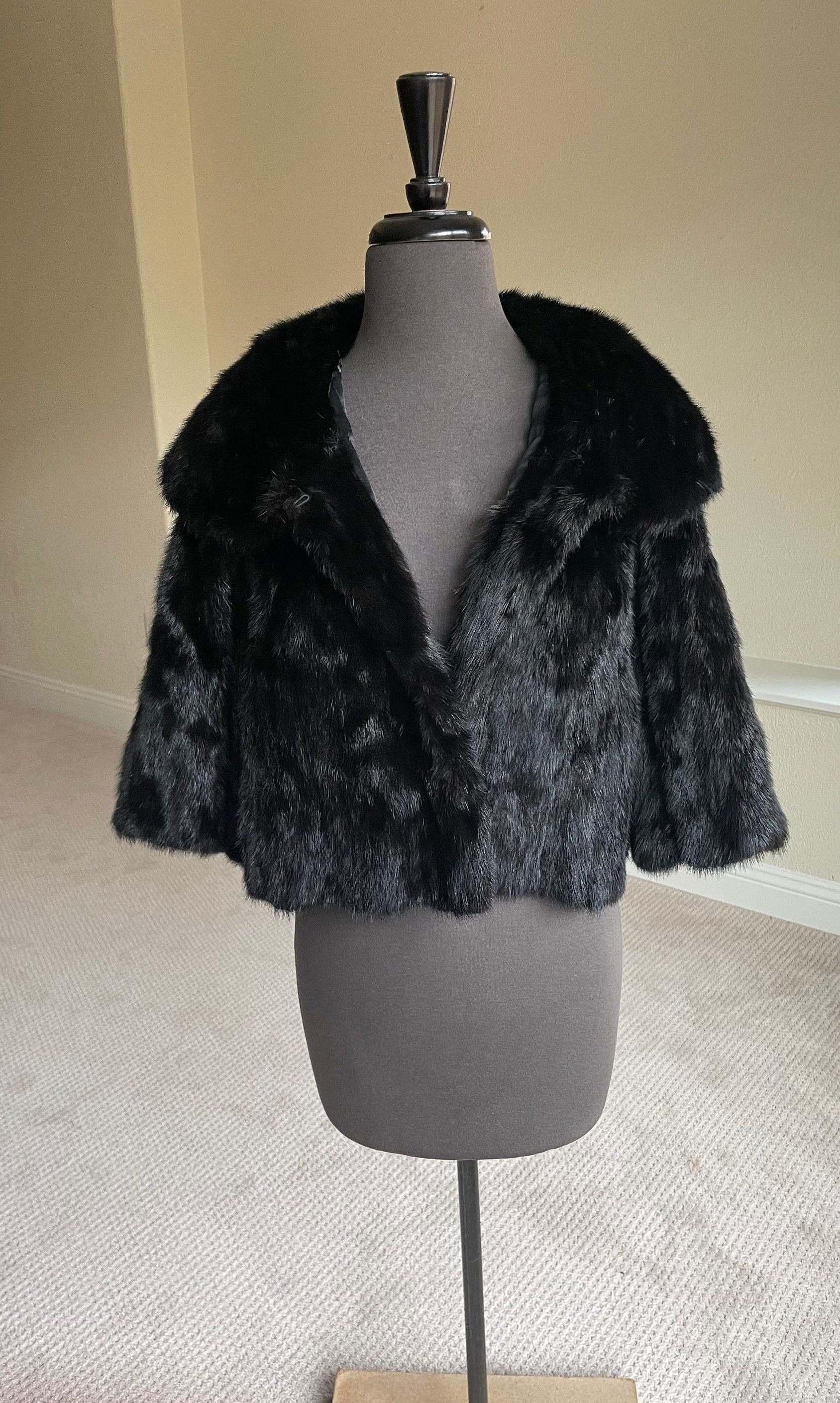 Black Women Short Jacket - Etsy