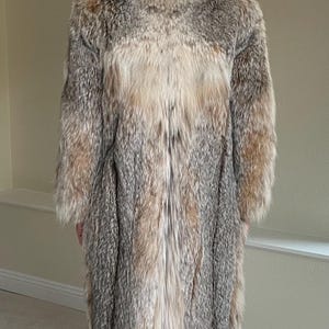 Vintage Long Spotted Lynx Fur Coat Matching Lynx Fur Hat - Etsy