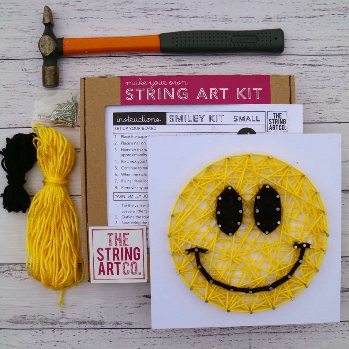 String Art Kit: Smiley - Etsy