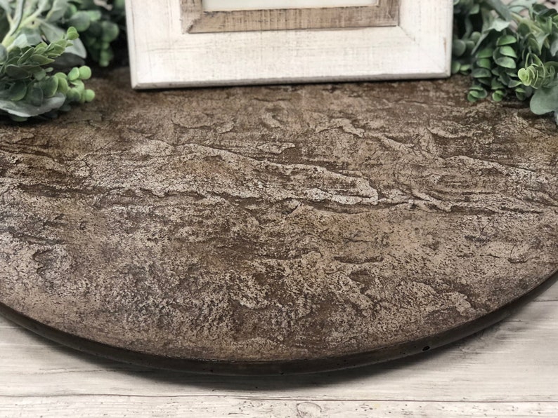 Stone Textured Concrete Table Top TOP ONLY for Interior or - Etsy