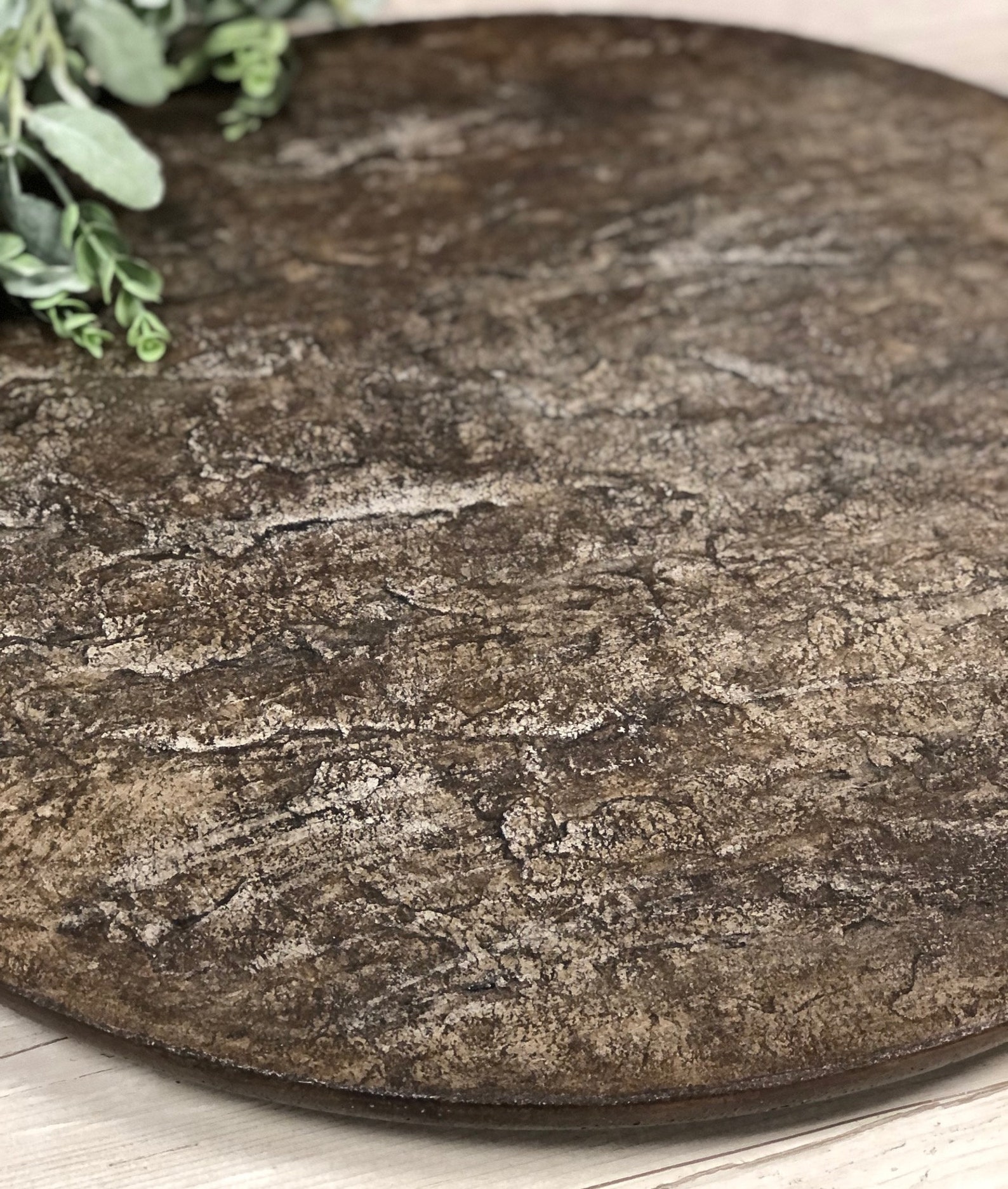 Stone Textured Concrete Table Top TOP ONLY for Interior or - Etsy