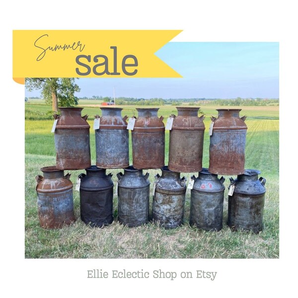 Vintage Metal Cans - Etsy