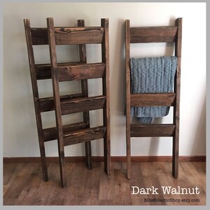 Rustic 5ft Blanket Ladder Wooden Farmhouse Quilt Ladder - Etsy