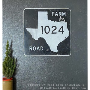 Vintage Black and White TX Sign Old 2 Foot Metal Traffic - Etsy