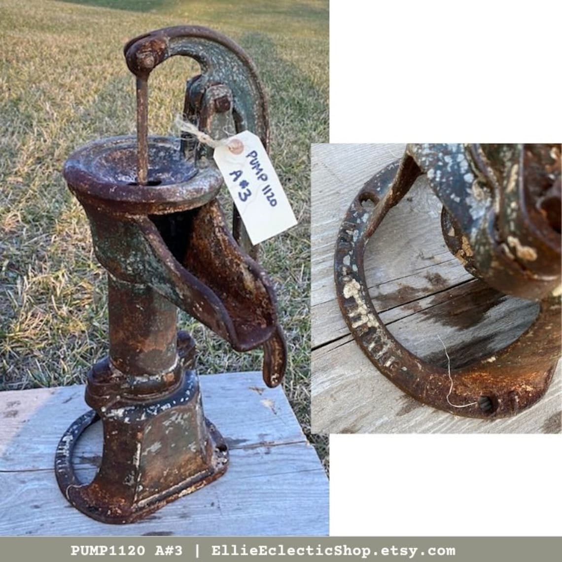 Vintage hand pump Antique pitcher pump Cast iron water pump | Etsy