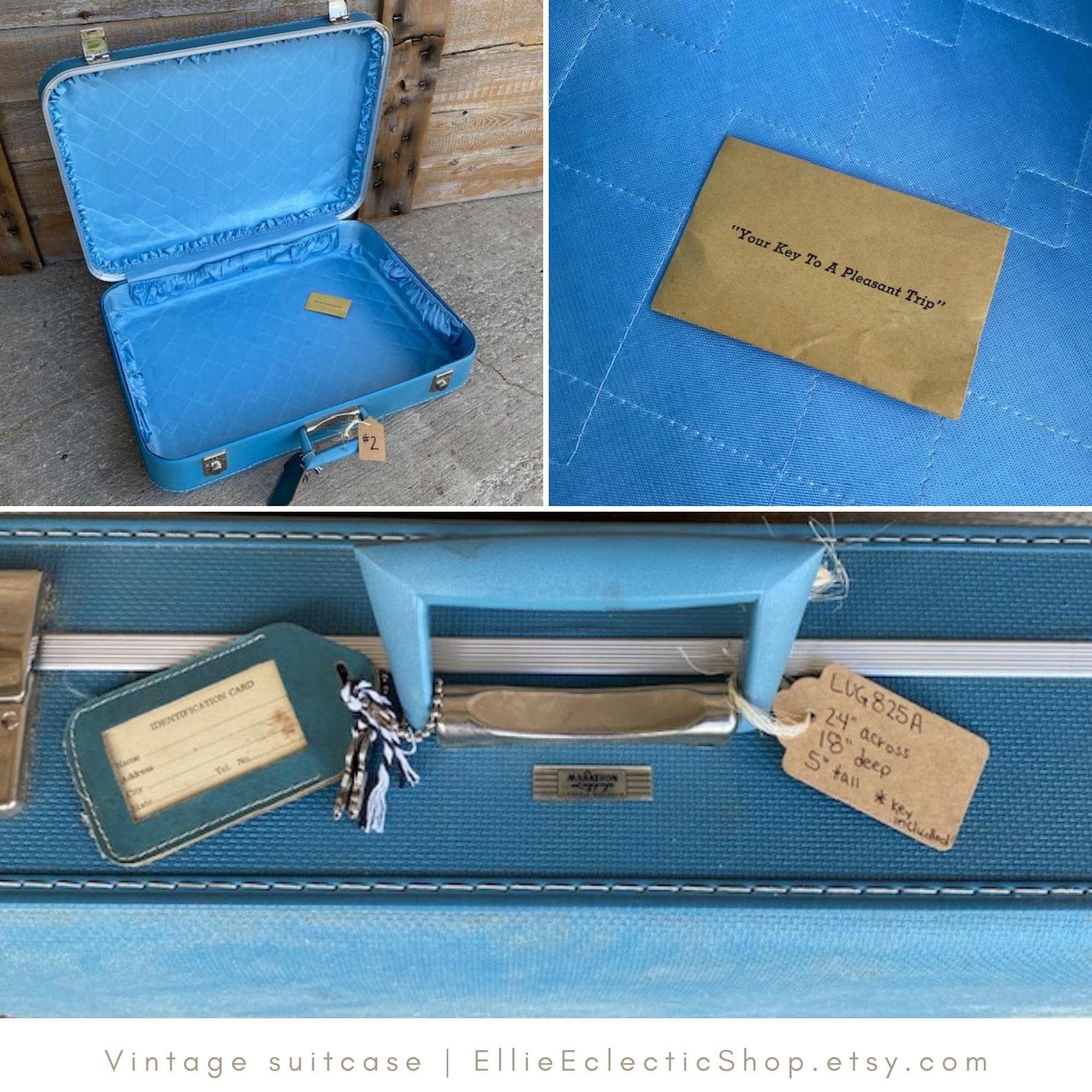 Vintage Suitcase Decor | Rustic Wedding Luggage Stack, Farmhouse ...