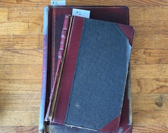 Large Vintage Cash Ledger Book 1960 Vintage Cash Log Accounting Book ...