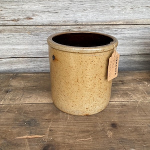 Stoneware Crock | Vintage Gift Idea, Antique Cream Crock Vintage ...