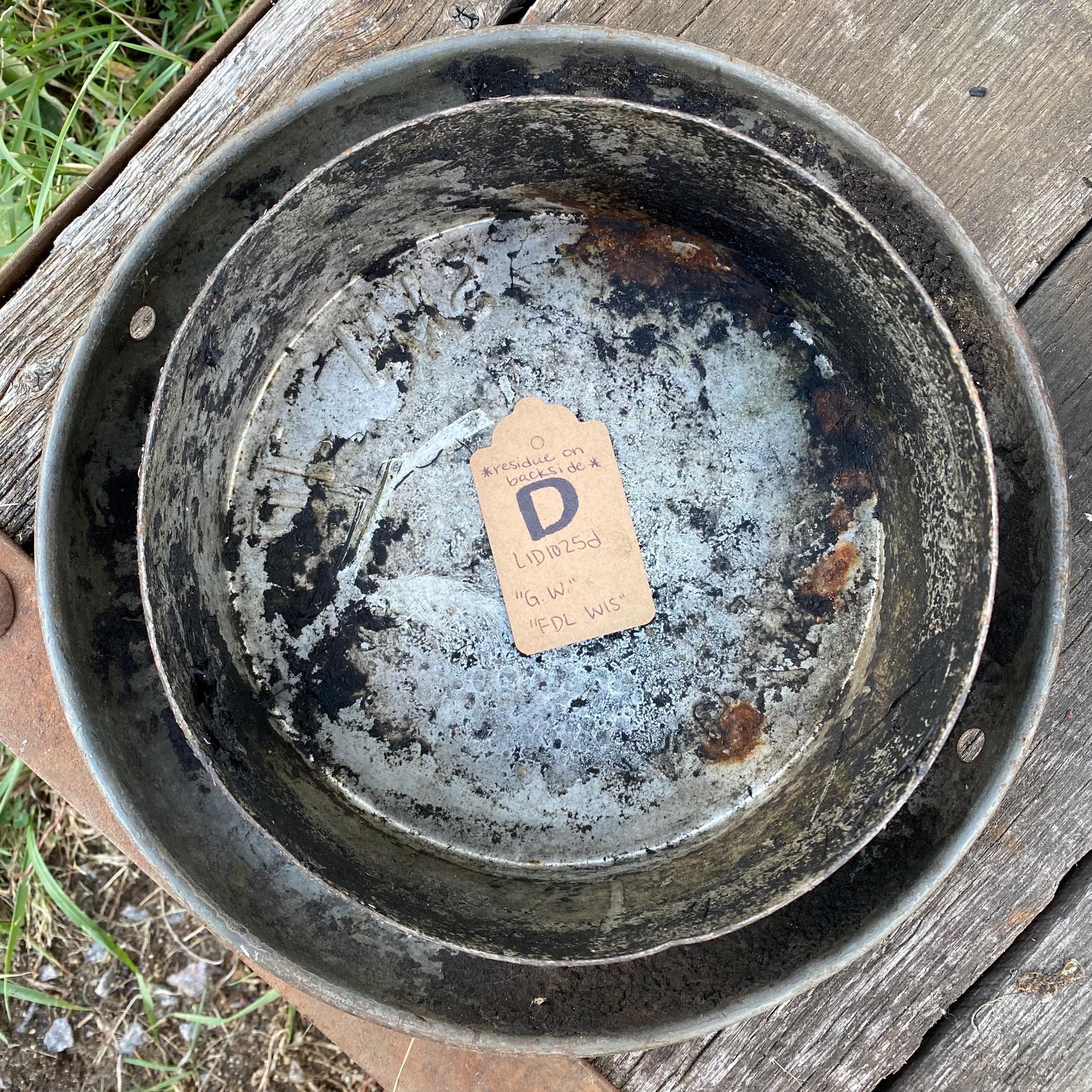 Vintage Milk Can Lid | Flat Top Metal Lid for Large Opening Milk Can - Etsy