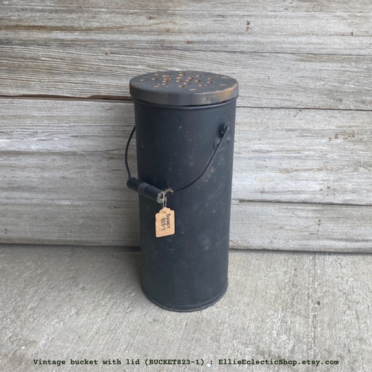 Tall Tin Buckets