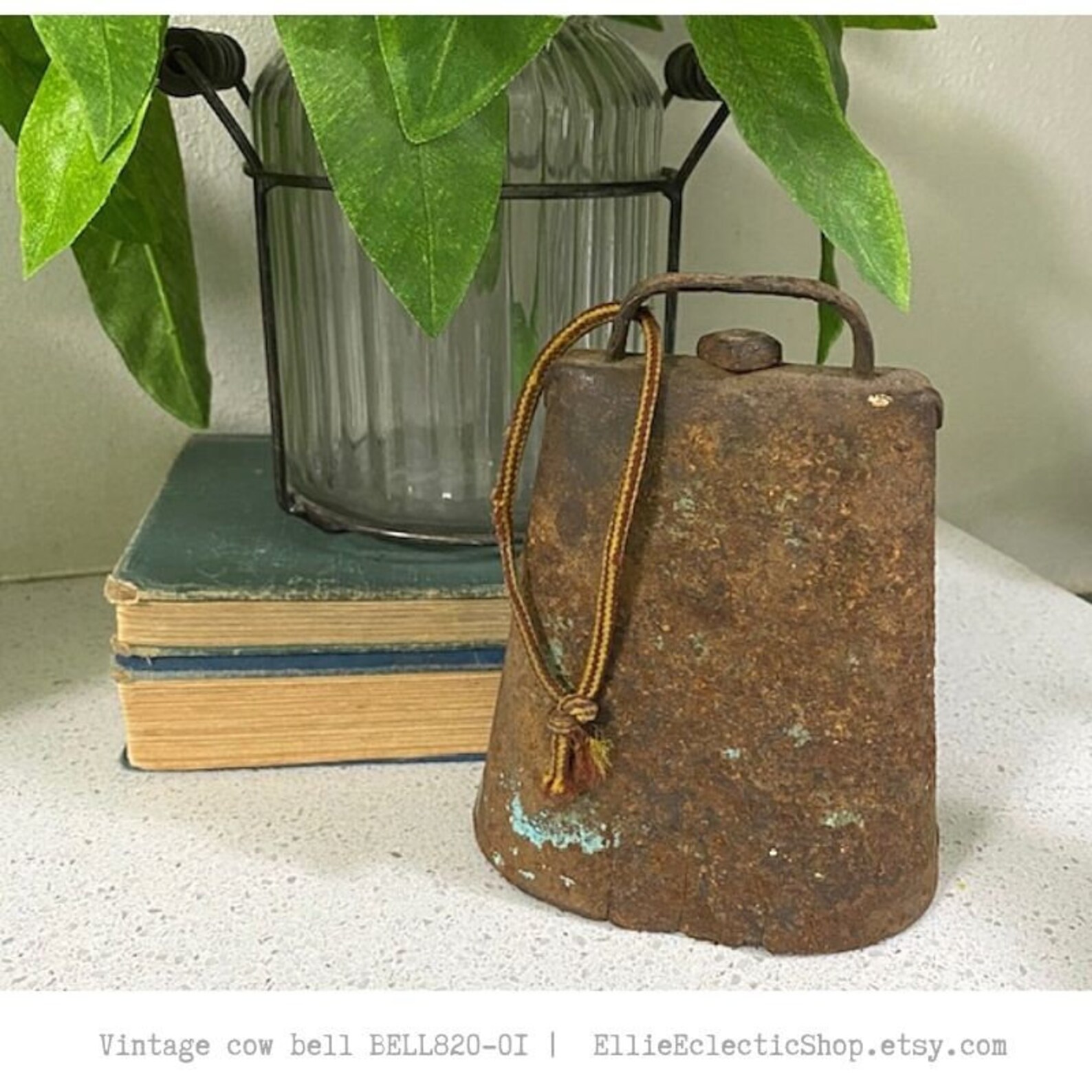 Large metal cow bell vintage Antique farm cow bell | Etsy