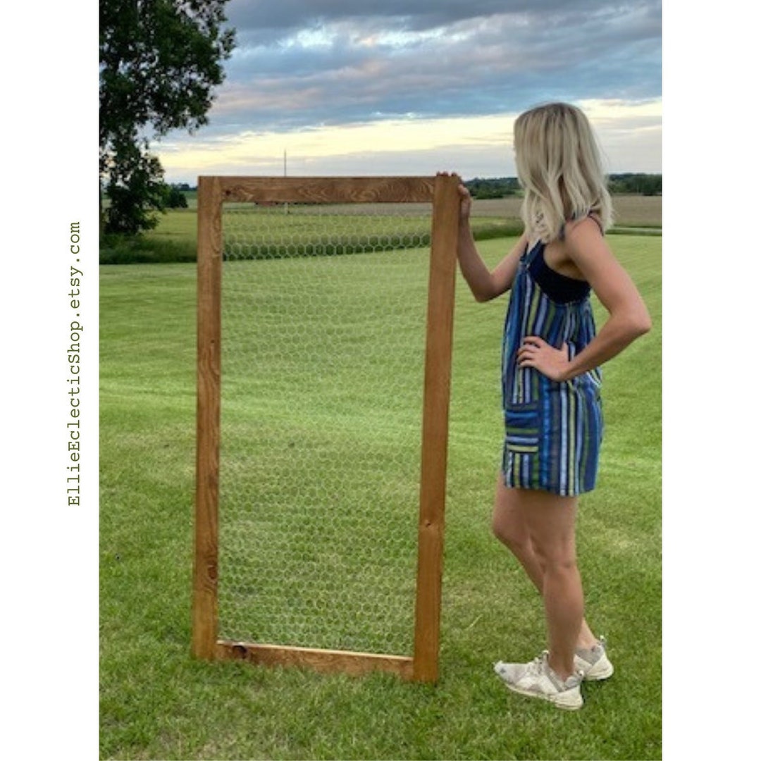 5ft Chicken Wire Frame Rustic Wedding, Home Decor, Parties and Events ...