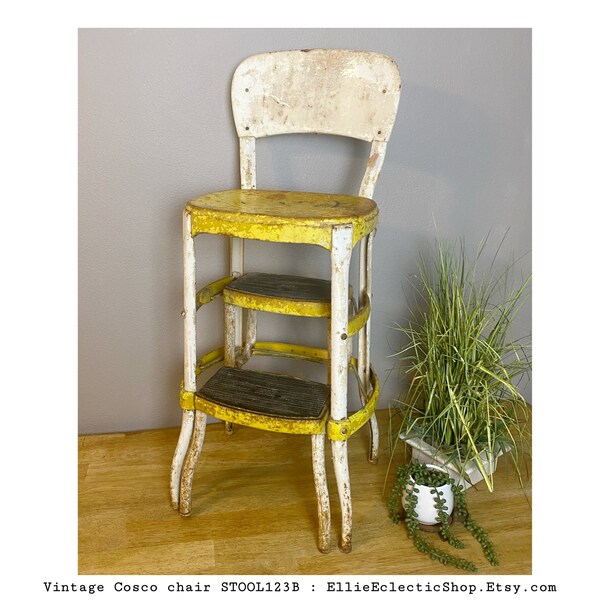 Vintage Step Stool - Etsy