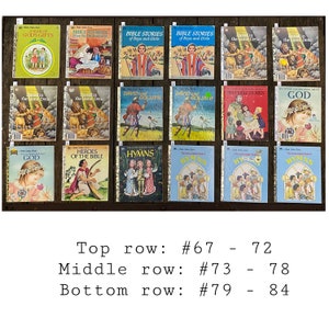 Religious Vintage Little Golden Books 19 Styles Books Nostalgic Gifts ...