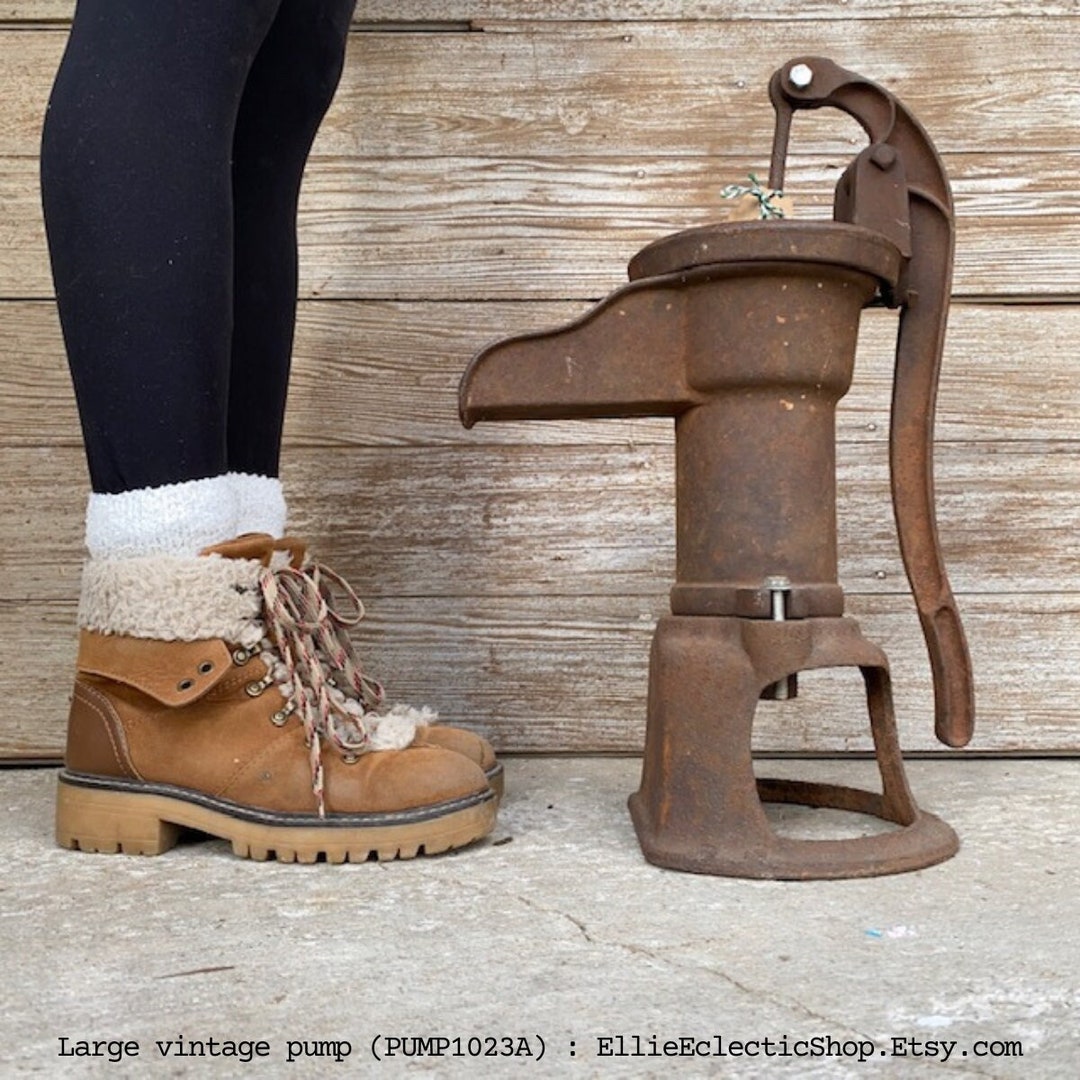 Vintage Hand Pump Antique Pitcher Pump Cast Iron Water Pump - Etsy