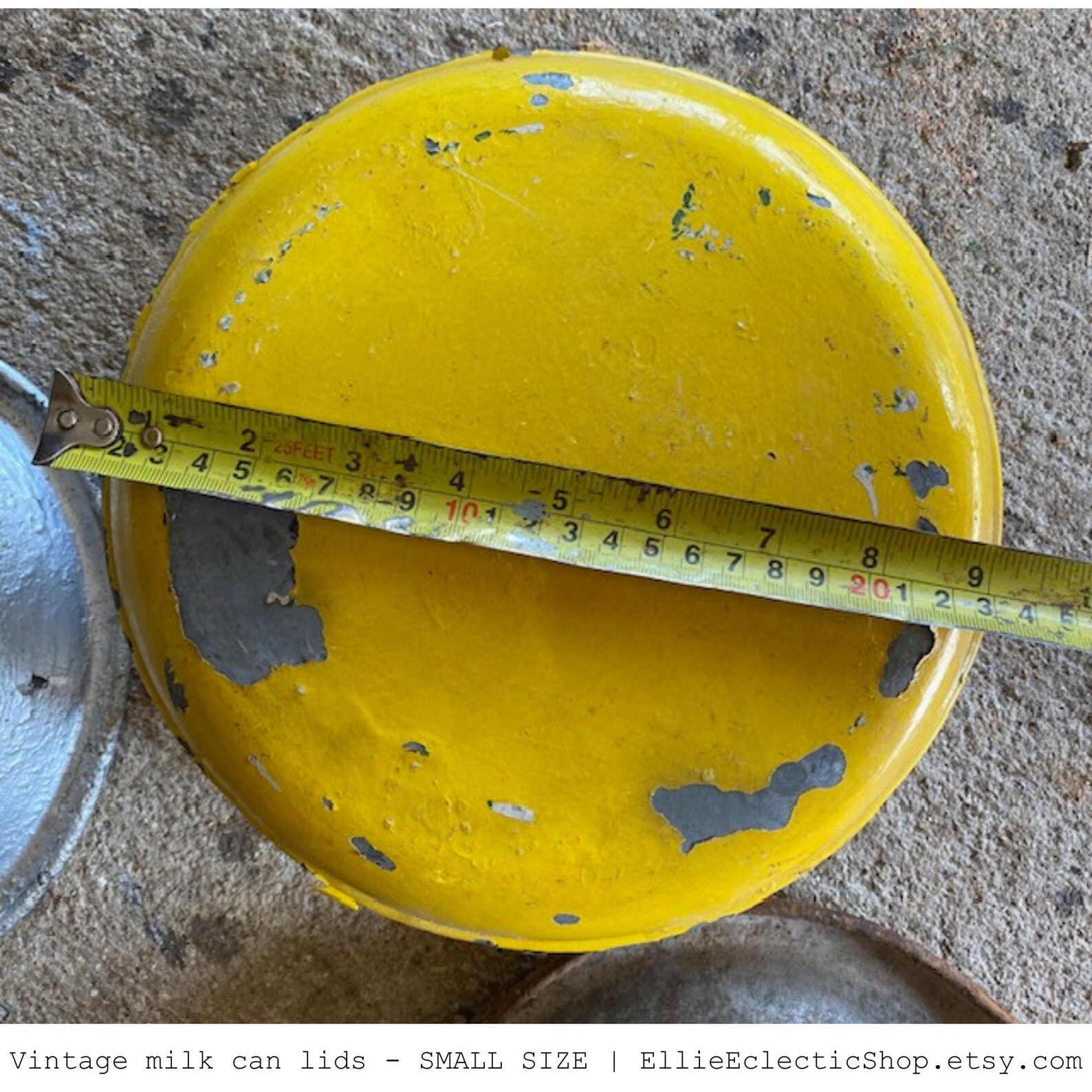 Vintage Milk Can Lid: Small Metal Top (6-inch Opening) - Etsy