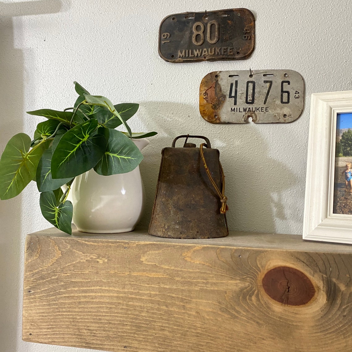 Large metal cow bell vintage Antique farm cow bell | Etsy