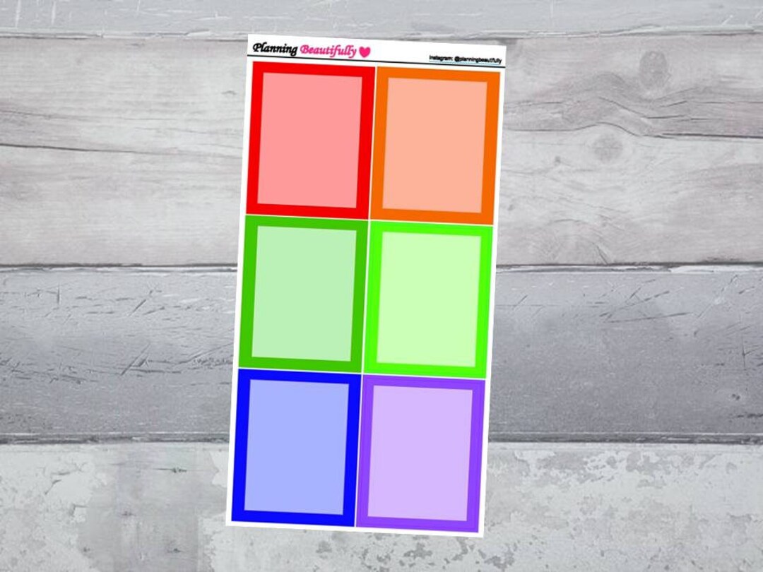 Checklist Stickers, Checklist Template, Checklist Planner, Label ...