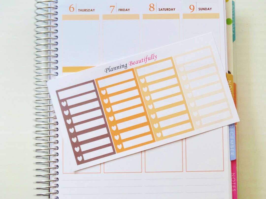 Checklist Stickers, to Do List, to Do List Stickers, Sticker Labels ...