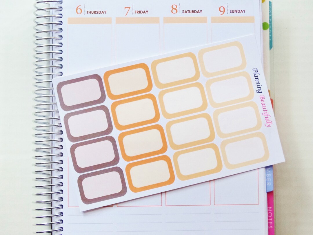 Checklist Stickers, Checklist Template, Checklist Planner Stickers ...