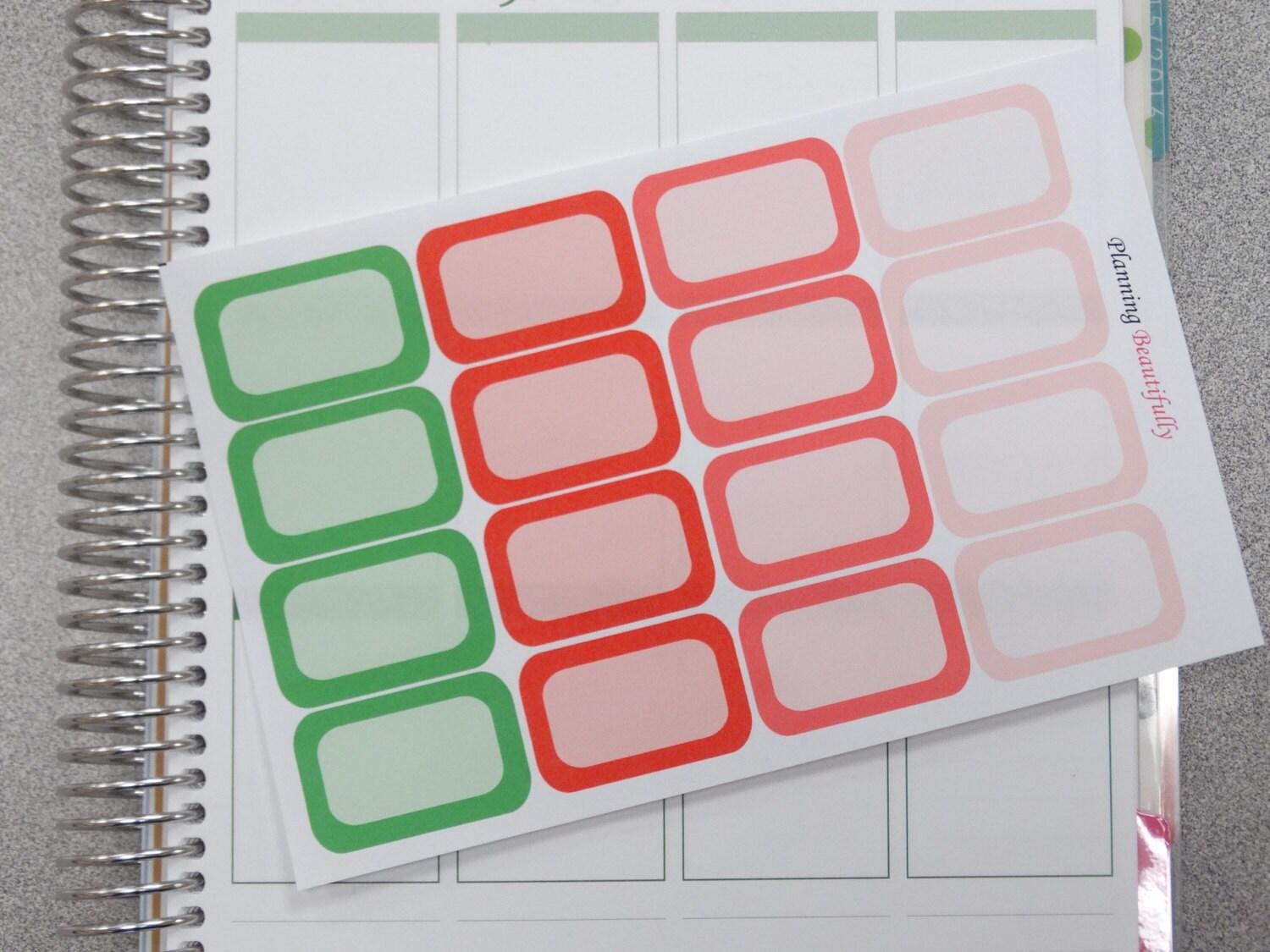 Checklist Stickers, Checklist Template, Checklist Planner Stickers ...