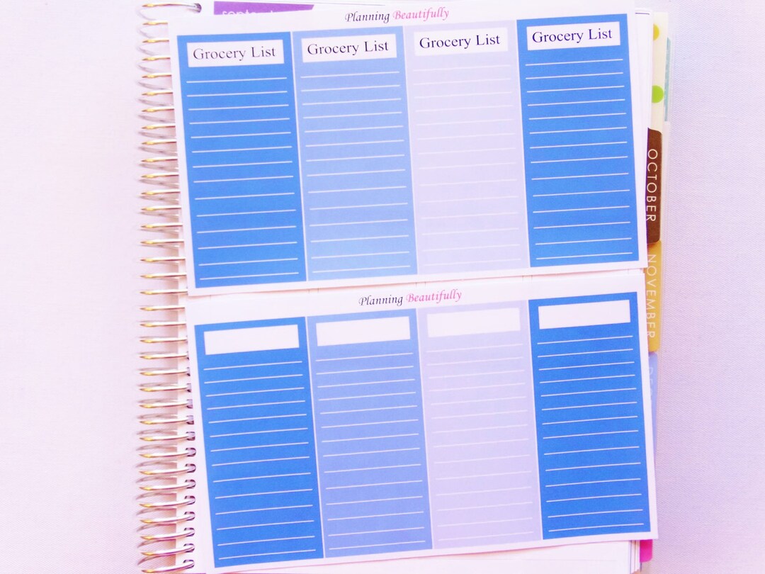 Checklist Stickers, Checklist Template, Checklist Planner Stickers ...