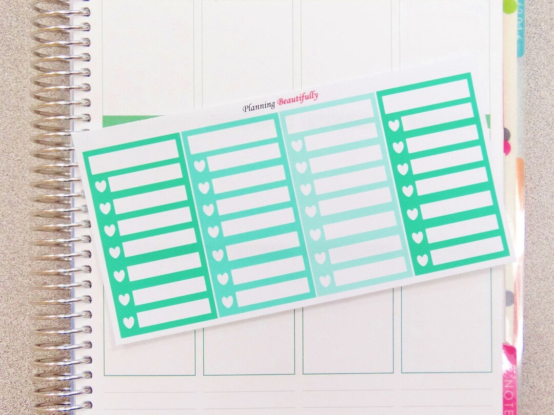 Checklist Stickers, to Do List, to Do List Stickers, Sticker Labels ...