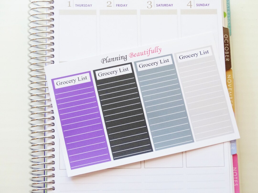 Checklist Stickers, Checklist Template, Checklist Planner Stickers ...