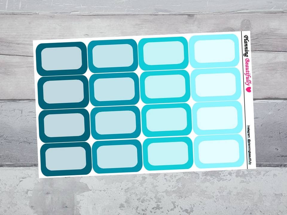 Checklist Stickers, Checklist Template, Checklist Planner Stickers ...