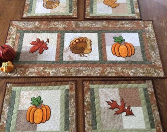 Thanksgiving quilt | Etsy