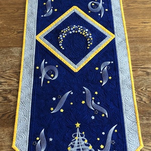 Night Sky Quilted Table Runner - Etsy