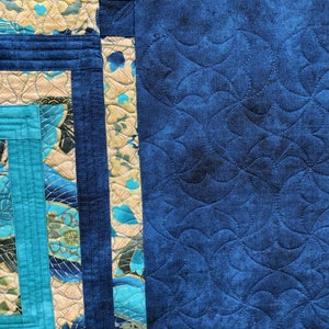 In the Shade of Wisteria Art Wall Quilt - Etsy