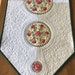 English Manor Quilted Table Runner With Roses - Etsy