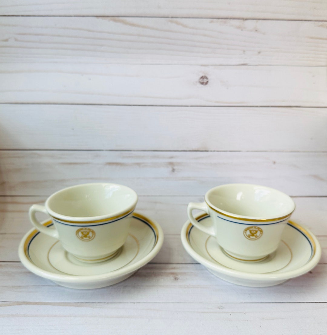 Vintage US Navy Teacups--vintage Navy Dishes - Etsy