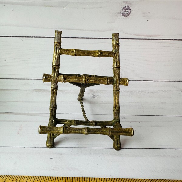 Brass Bamboo Picture Frame - Etsy