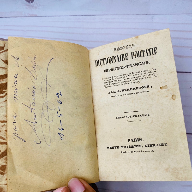 Antique Dictionary - Etsy