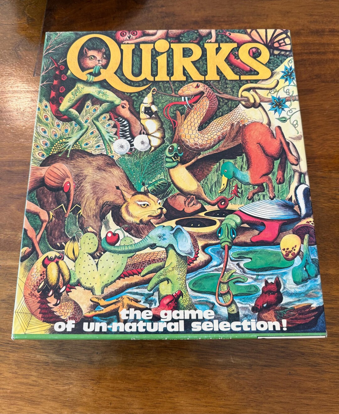 Vintage 1980 Quirks Game by Eon--vintage Board Game--1980s Board Game ...