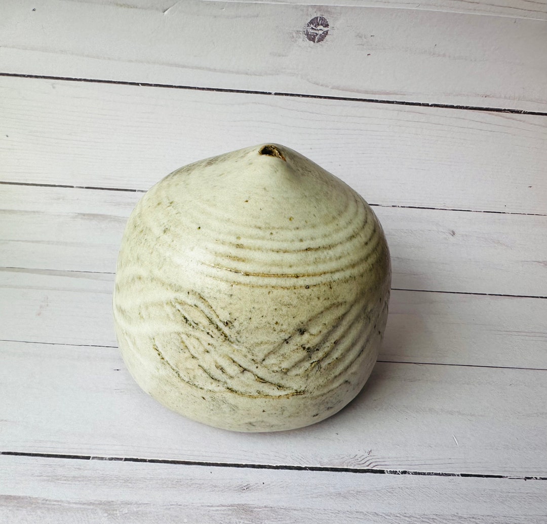 Studio Pottery Signed Weed Pot Vase--gerald Patrick Signed Pottery ...