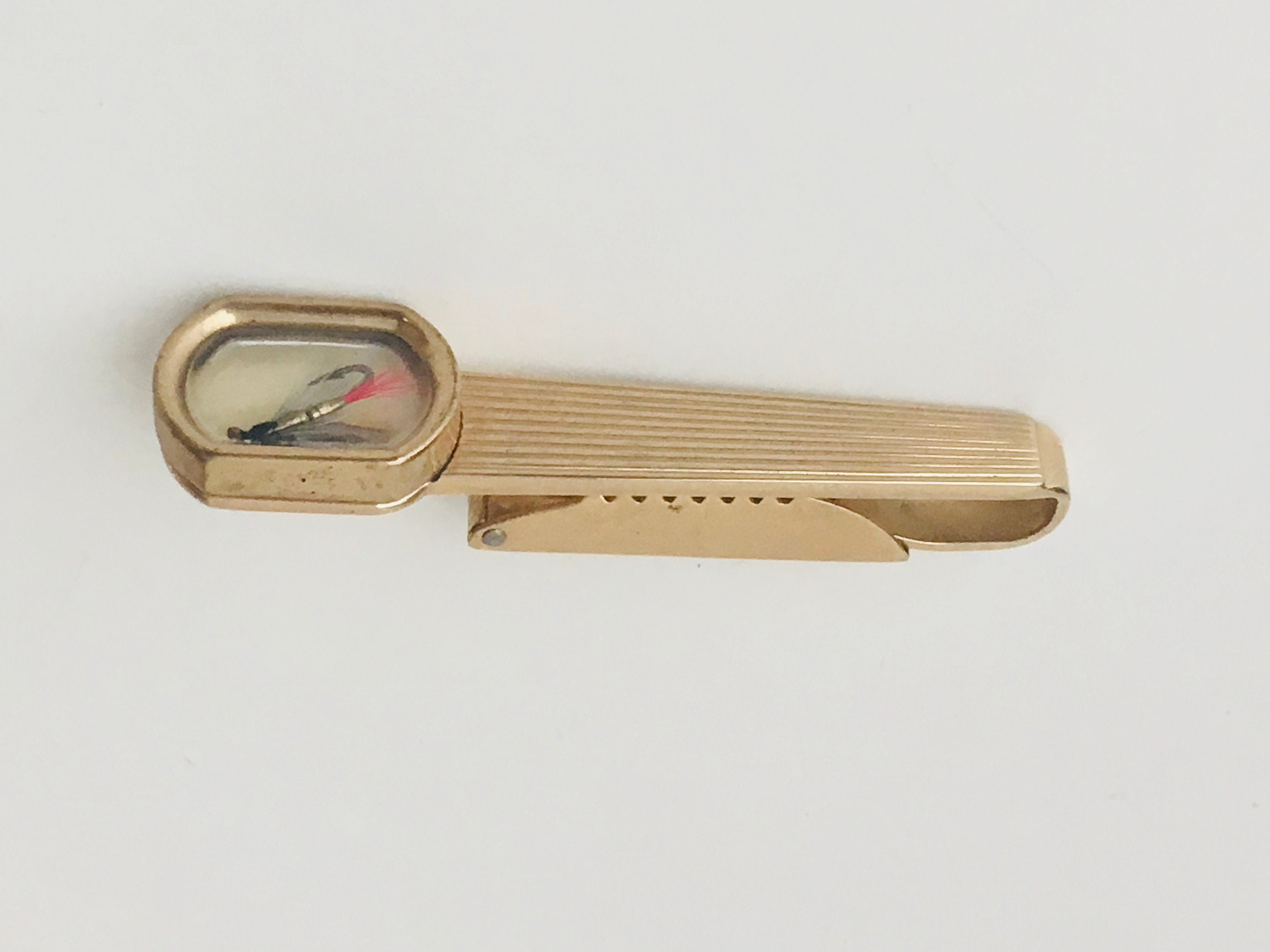 Vintage Swank Fishing Tie Clip - Etsy