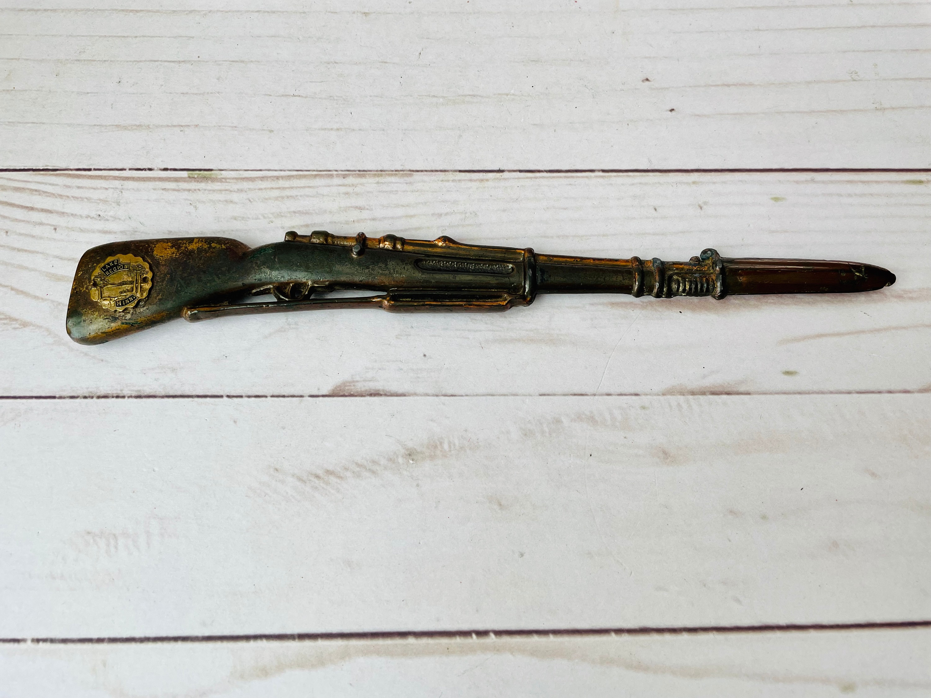 Vintage Bayonet Rifle Letter Openervintage Souvenir - Etsy