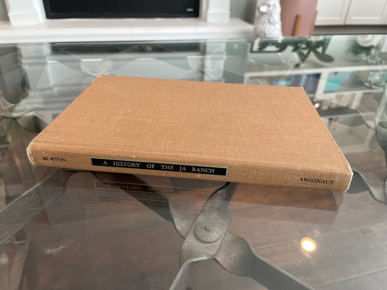 The History of JA Ranch by Harley True Burton | Etsy