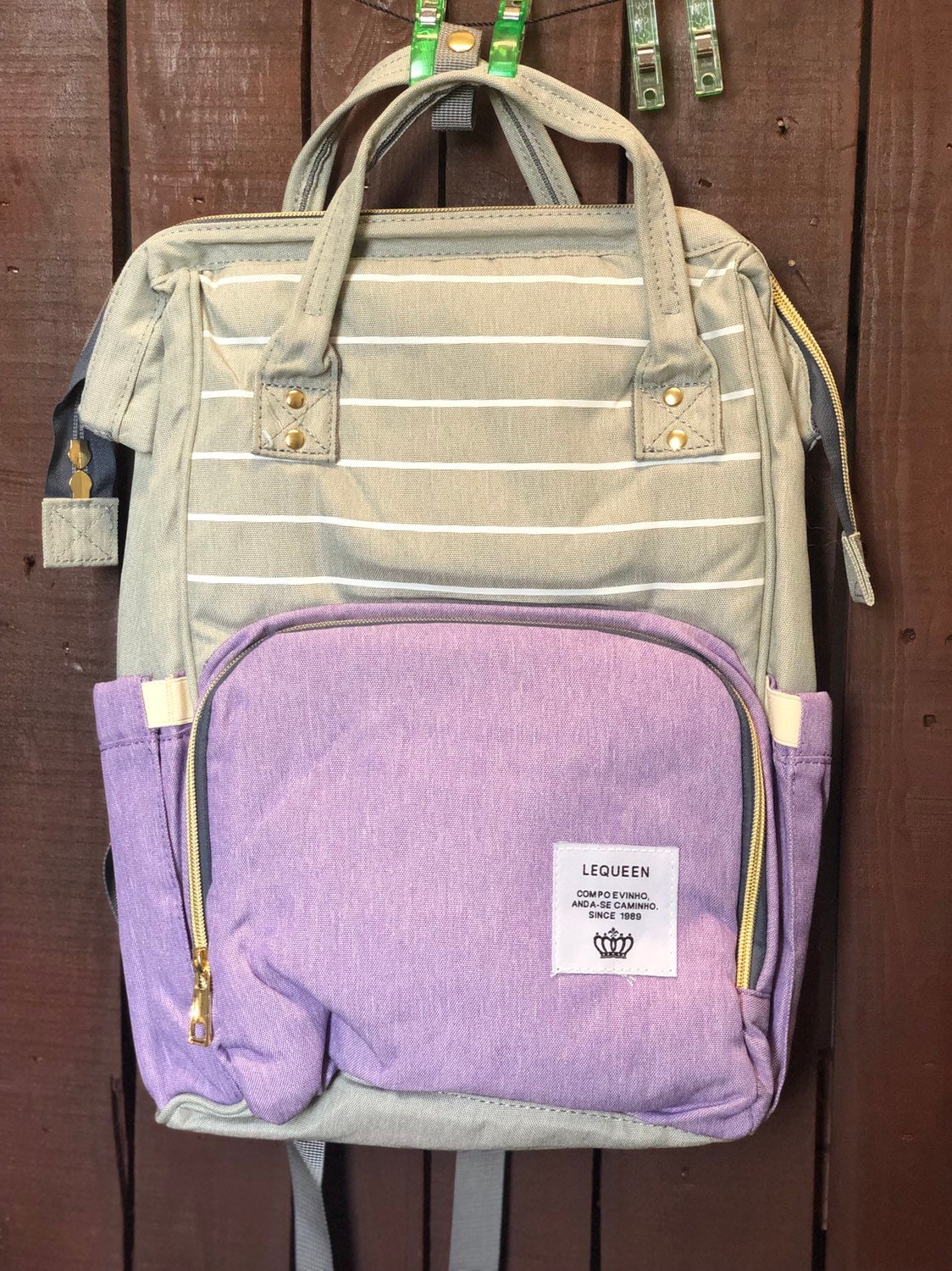 Monogrammed Diaper Bag Backpacks - Etsy