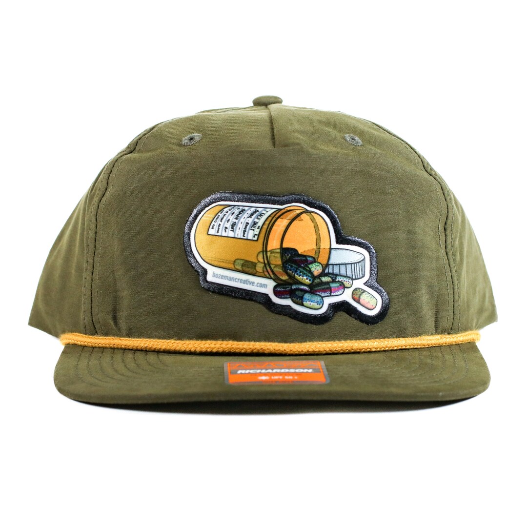 Trout Prescription Patch Hat - Fly Fishing Hat - Etsy
