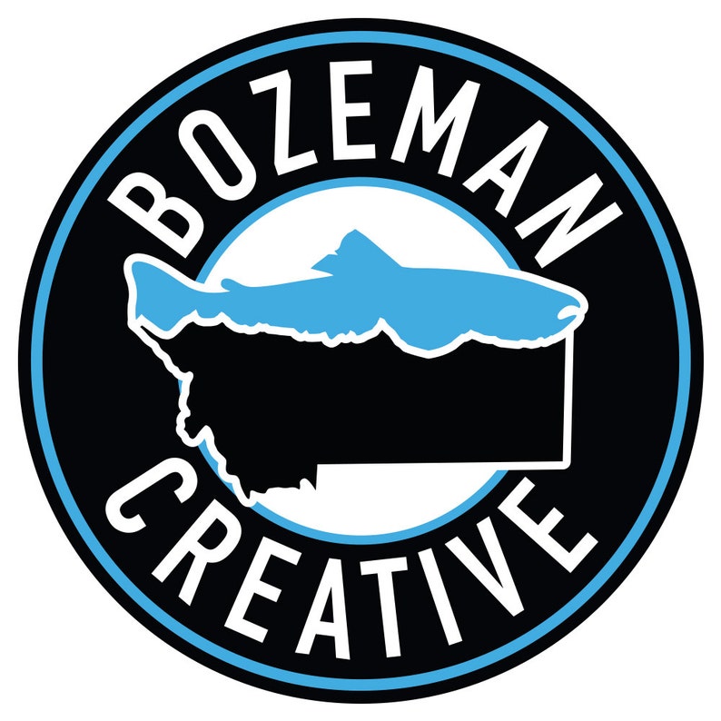 Bozeman Creative Sticker - Etsy