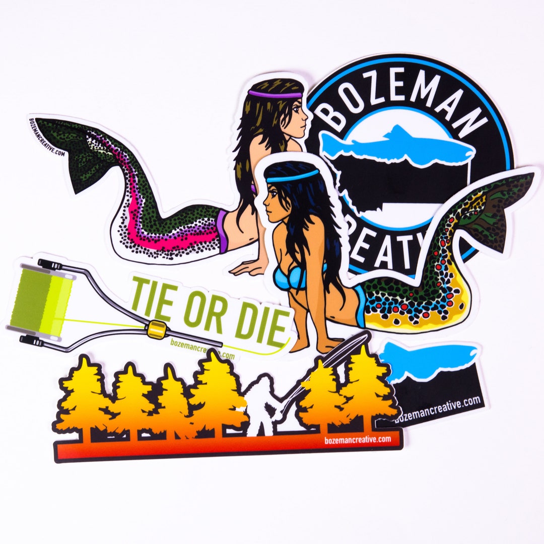 Sticker Pack - Fly Fishing Stickers - Etsy