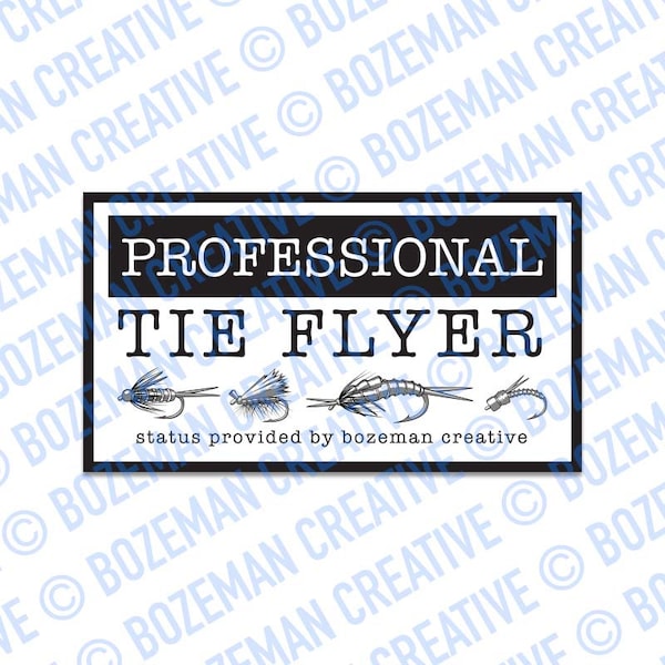 Fly Tying Sticker - Etsy