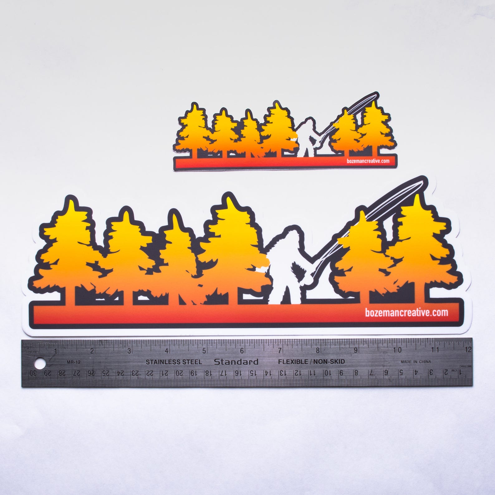 Fly Squatchin' Sticker - Etsy