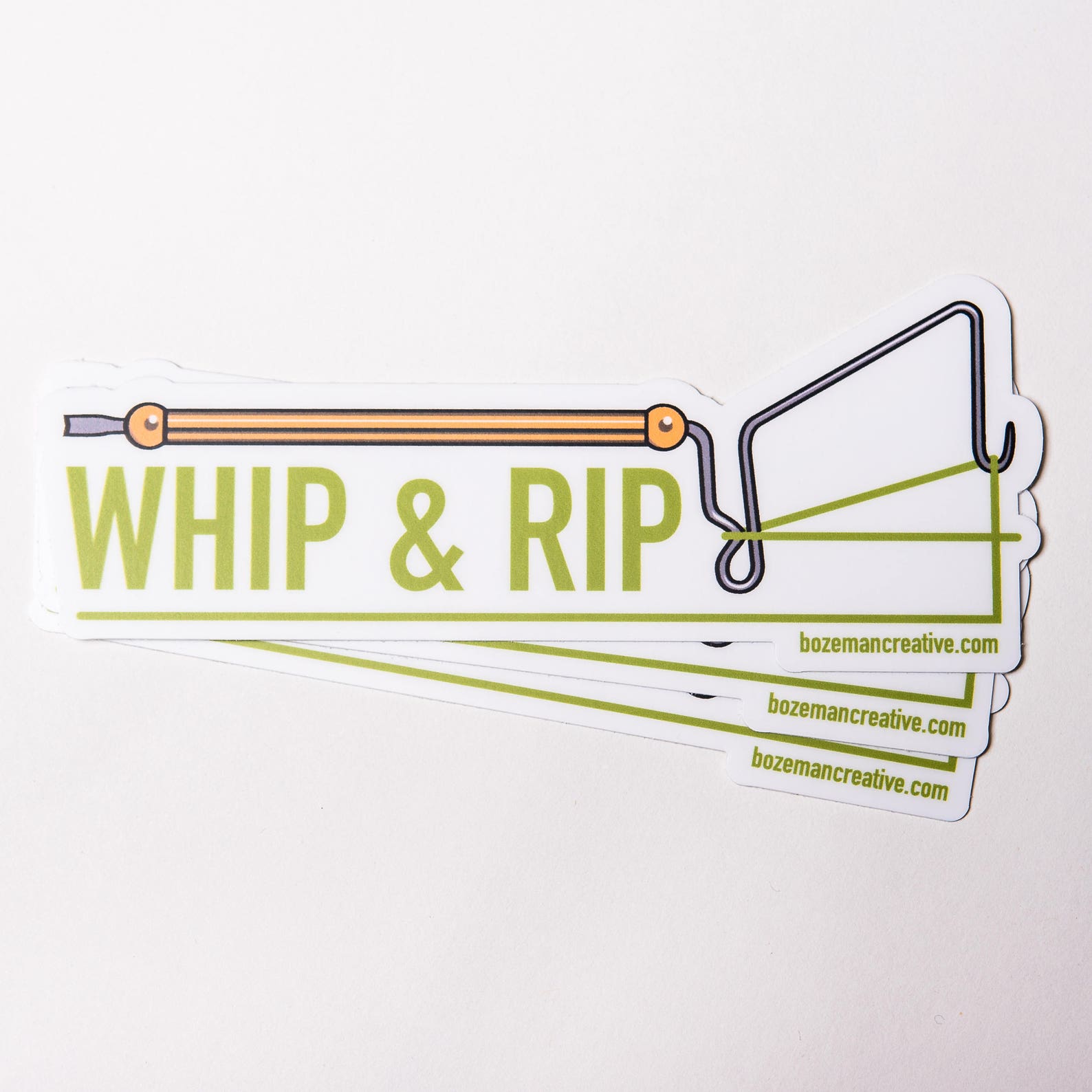 Whip & Rip Fly Tying Sticker | Etsy